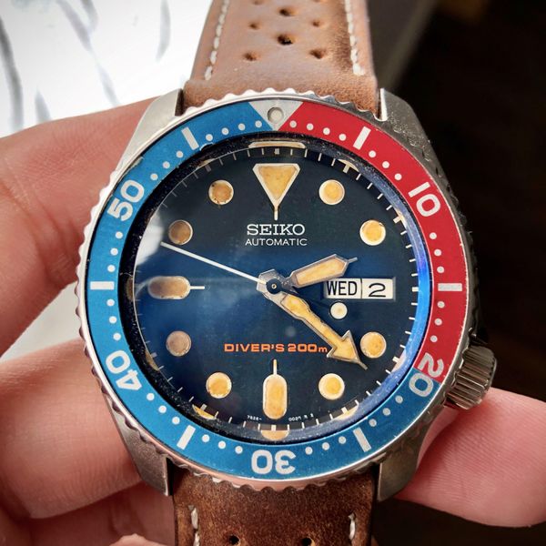 [WTS] Seiko SKX009 Patina Mod + NH35 (Hacking/Handwind) + Domed ...