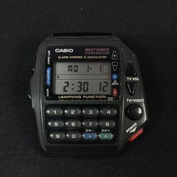 Vintage Casio 1175 CMD-40B Wrist Remote Controller Alarm Chrono ...