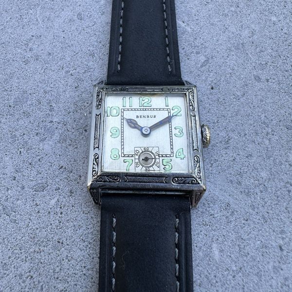 1920s Benrus Art Deco Tank Watch | WatchCharts Marketplace