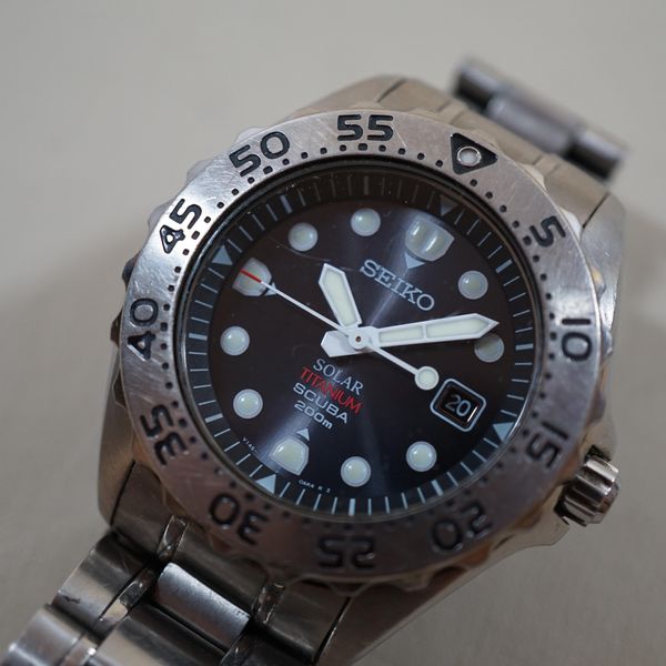 [WTS] Seiko Prospex SBCB007 V145 Solar Quartz Titanium Diver 200M ...