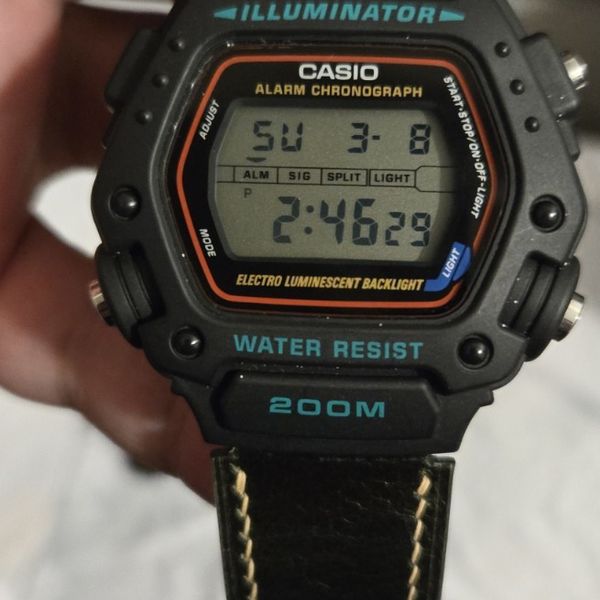 Casio G-Shock GA2100RW-1ADR Rainbow Brick AND DW290-1V Misson ...