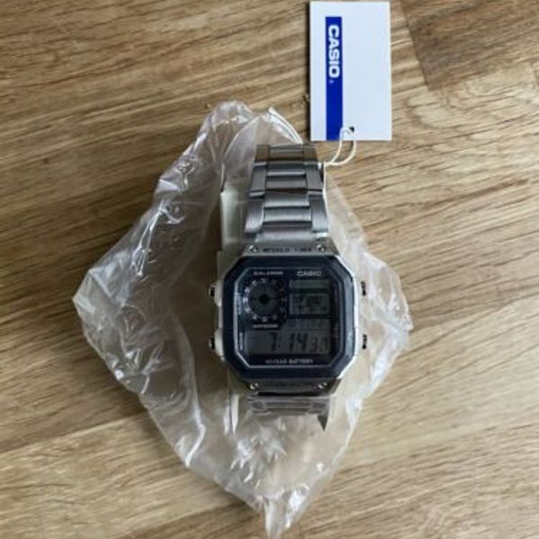 Casio Royale Watch AE-1200WHD Digital World Time - Brand New & Boxed ...