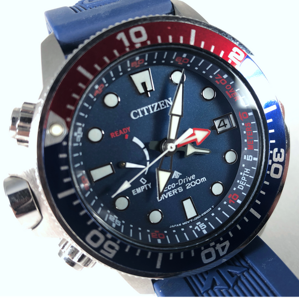 Citizen BN2038-01L Eco-Drive Pepsi Promaster Aqualand Watch | WatchCharts