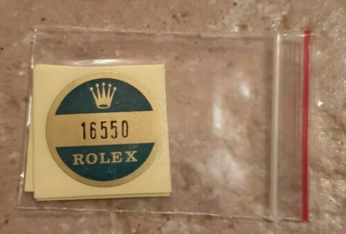 and) 16550 Rolex Vintage Sticker Aufkleber Etiqueta Adhesivo adhesive ...