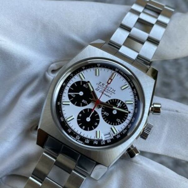 Zenith Chronomaster Revival El Primero Auto Steel Men Watch 03.A384.400 ...