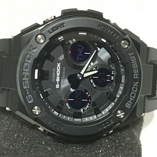 Casio G-Shock Solar G Steel Analog-Digital Quartz Watch - GST-S100G-1BCR | WatchCharts