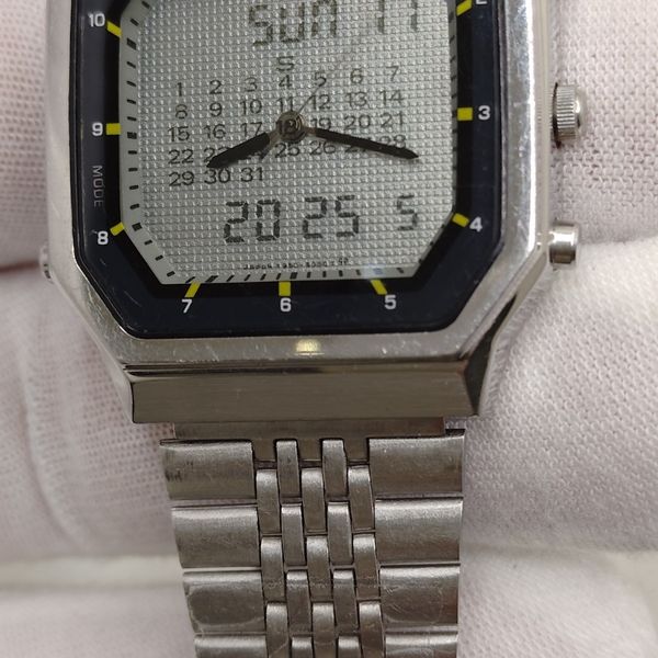Alba (Seiko) Y950 Ana Digi Calendar Vintage LCD Watch | WatchCharts ...