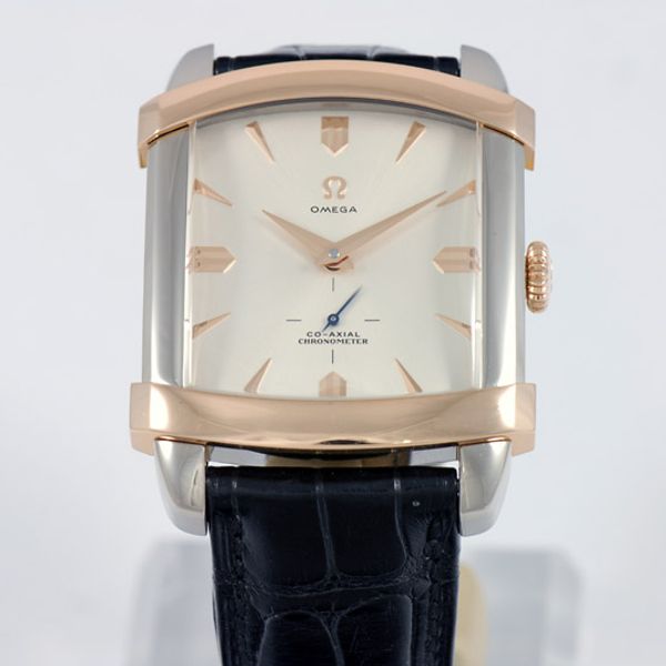 FS: Omega Museum Collection Tonneau Renverse 1952 Co-Axial 5705.30.01 ...