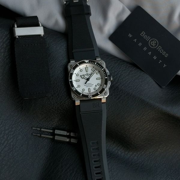 BELL & ROSS automatic mechanical movement men's watch BR03A 42mm ...