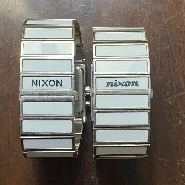 NIXON ROTOLOG & CHALET HIS & HERS SET. WHITE | WatchCharts Marketplace