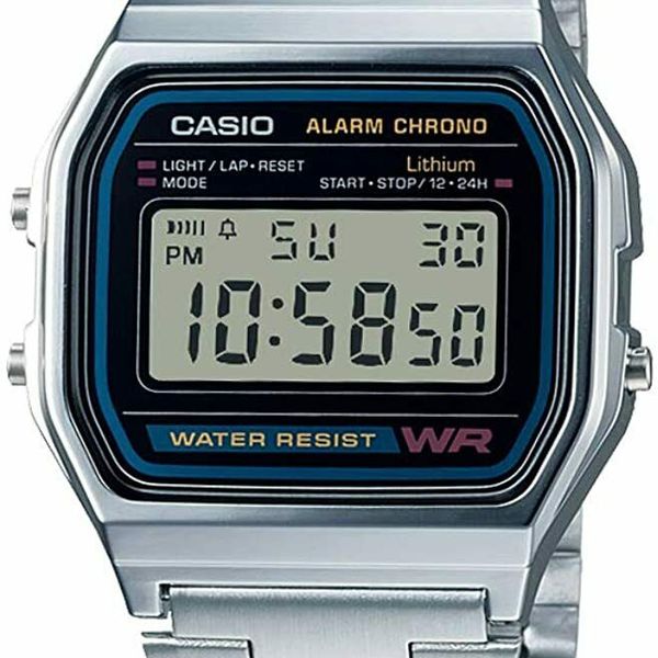 Casio Watch Standard A158WA-1JF Silver Japan Domestic Version NEW ...