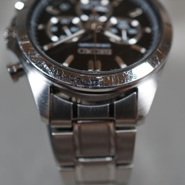 [WTS] Seiko Spirit SBTR013 8T63 Black Dial Chronograph Quartz Watch ...
