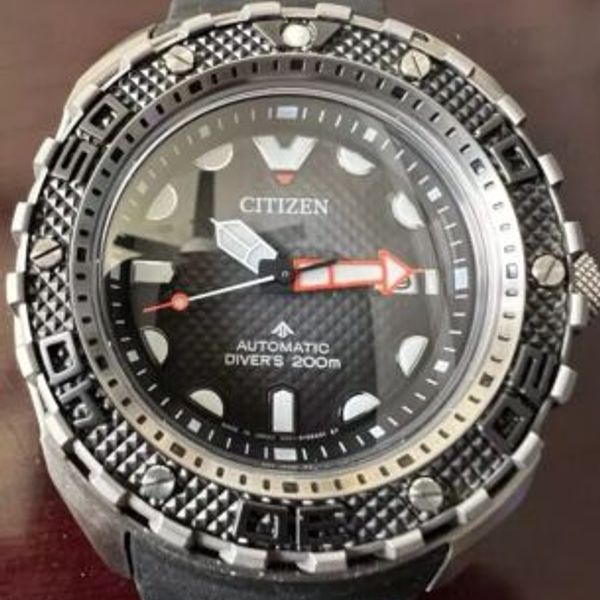 Citizen Promaster Men's Black Watch - NB6004-08E | WatchCharts Marketplace