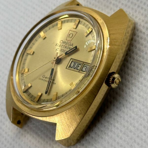 Vintage Omega f300 Geneve Chronometer Mens Watch | 198.031 | Spares ...