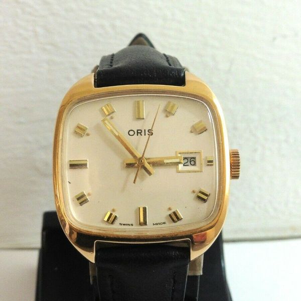 1970s GENTS GOLD PLATED RETRO STYLE T.V. SCREEN ORIS IN EXCELLENT CONDITION | WatchCharts ...