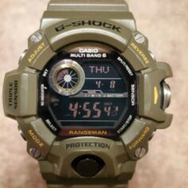 Casio g-shock rangeman gw-9400 | WatchCharts Marketplace