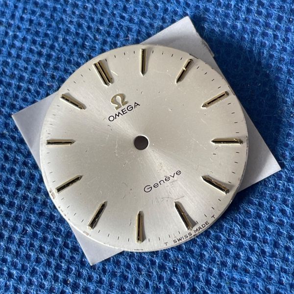 Genuine Omega Geneve dial 29,4 mm for caliber 601 (1C/7365 ...