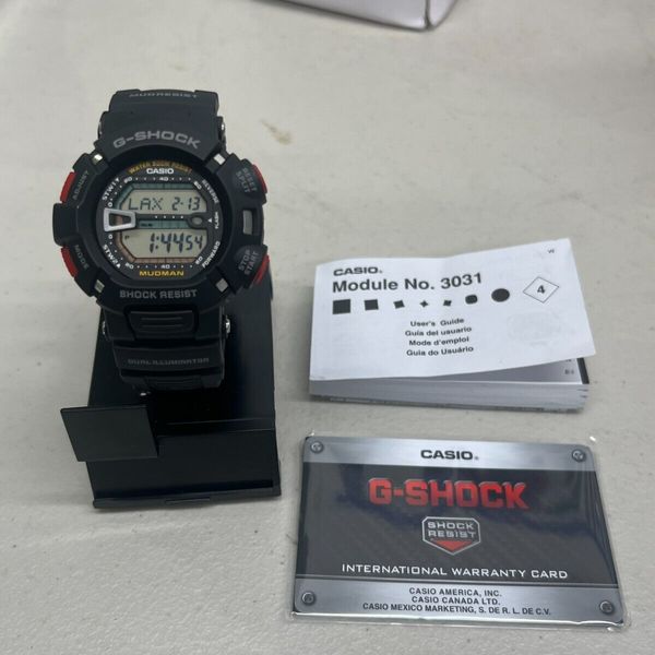 Casio Men's Watch G-Shock Tough Mud Resistant Super Dual Illuminator ...