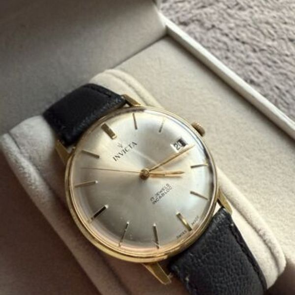 Invicta Incabloc Swiss Mechanical Wind Vintage Watch | WatchCharts ...