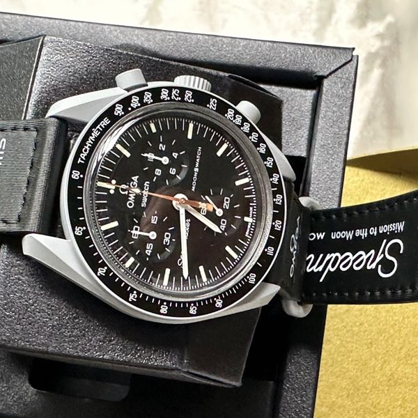 Swatch x Omega Moonwatch special Japanese edition | WatchCharts Marketplace