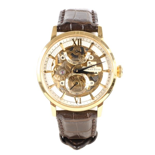 ORIENT STAR Orient Star Watch DX02-A0-B Classic Collection Skeleton ...