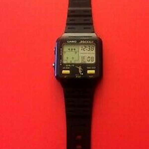 Casio Game Watch GS-11 Soccer Rare Vintage | WatchCharts Marketplace