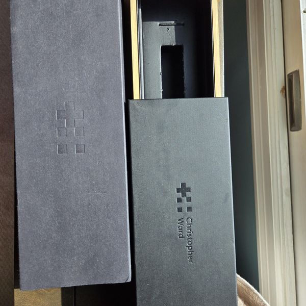 [WTS] Christopher Ward watch box. Gently Used | WatchCharts Marketplace