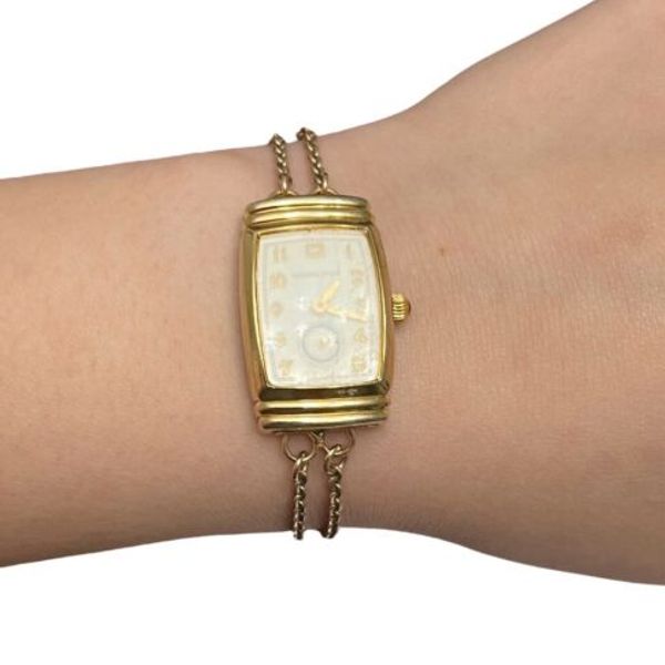 Vintage HAMILTON Benton 6246 Quartz Watch - 14k SOLID GOLD PARTS - NON ...