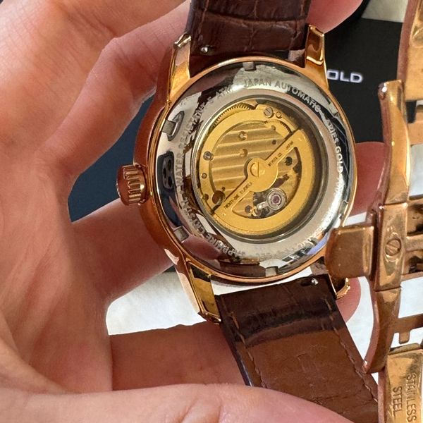Aries gold automatic watch | WatchCharts Marketplace