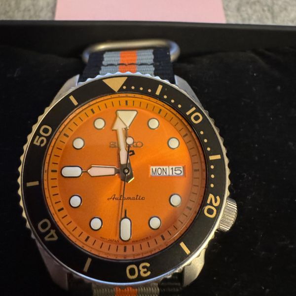 [WTS] SEIKO SRPD59 5KX Orange Dial | WatchCharts Marketplace
