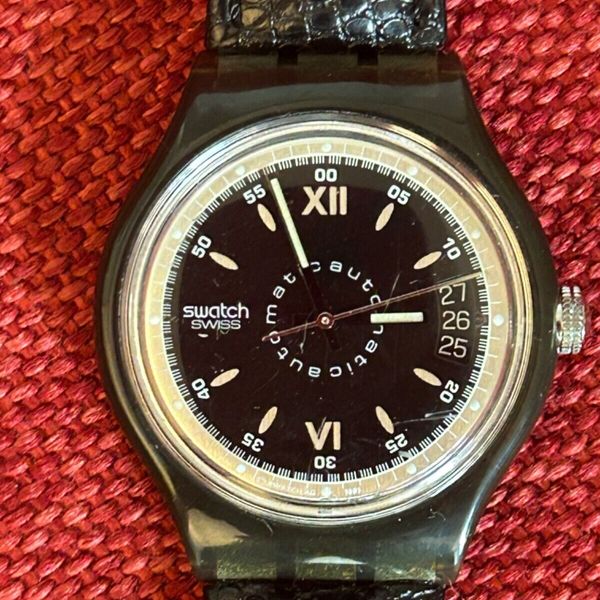 AUTOMATIC SWATCH SAM-400 "RAPPONGI" '93 - rare vintage, box and papers ...