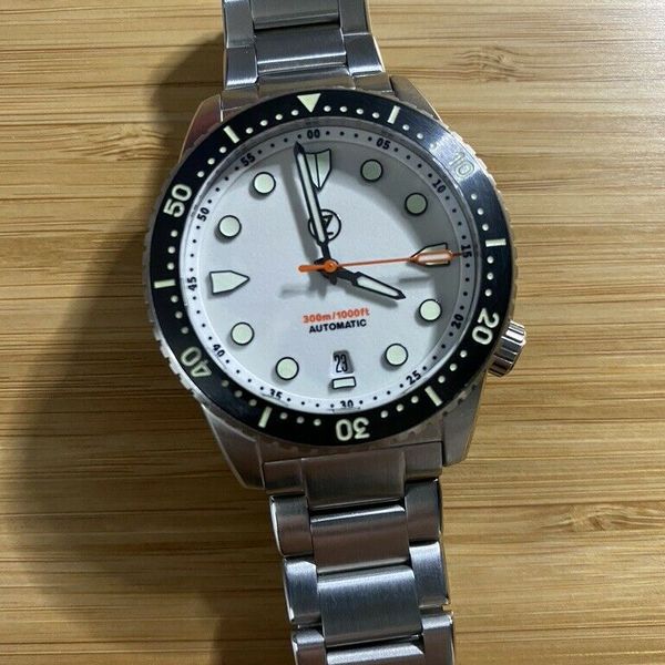 Zelos Mako V3 40mm Frost White Beauty | WatchCharts Marketplace