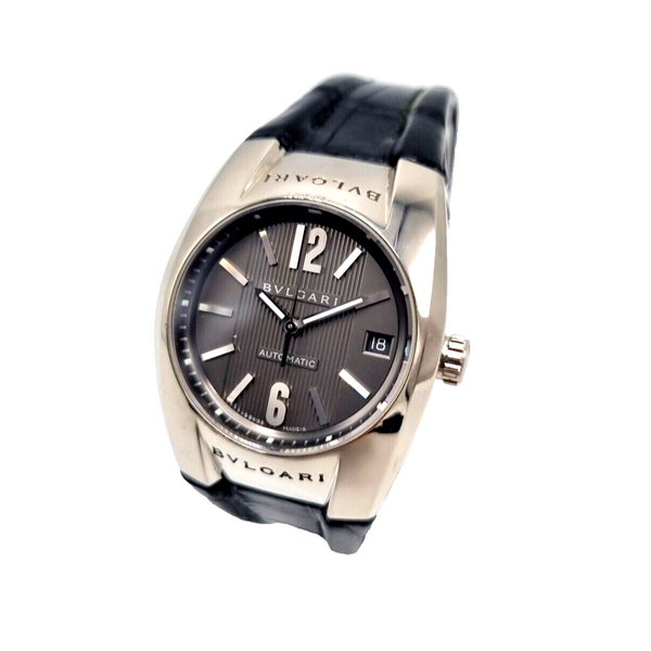 Bvlgari Ergon 18K White Gold Watch EGW 35 G 2006 Automatic 35mm Box & Papers | WatchCharts ...