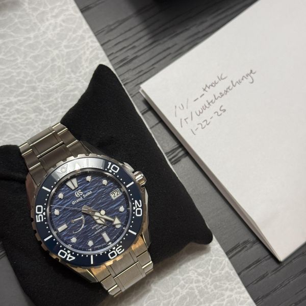 [WTS] Grand Seiko SLGA023 Spring Drive Diver | WatchCharts Marketplace
