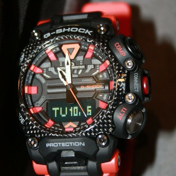 CASIO GRB200-1A9 Gravitymaster, Compass, Altimeter, Barometer, Auth ...