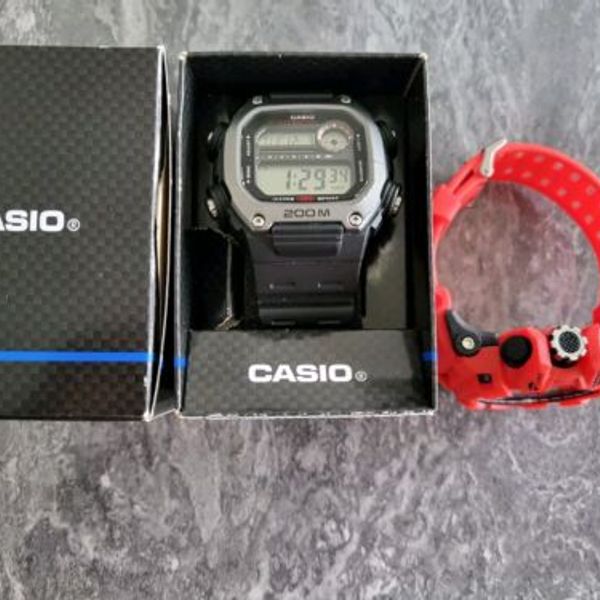 MENS CASIO DIGITAL WATCH MODEL DW-291H..IN BLACK | WatchCharts Marketplace