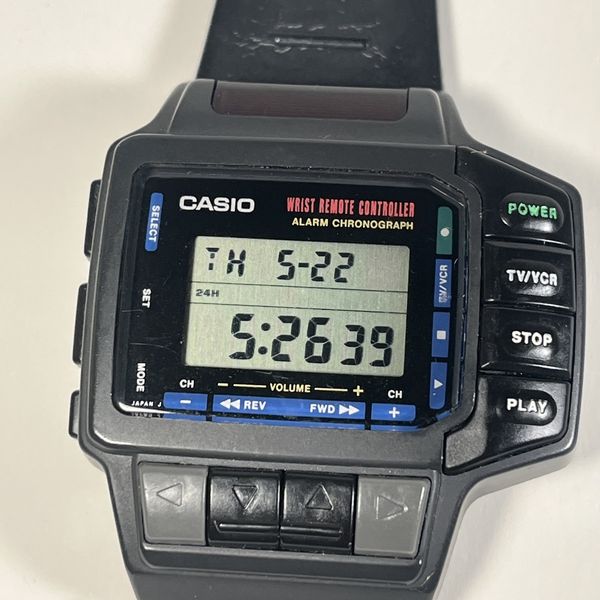 Vintage Casio CMD-10 Watch Wrist Remote Controller Working Japan ...