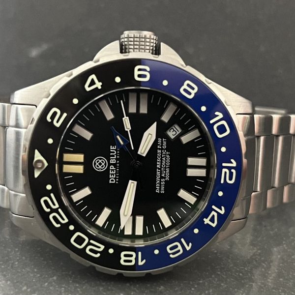 FS: Deep Blue Daynight Rescue GMT T100 | WatchCharts Marketplace
