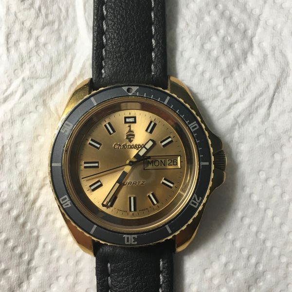 FS: Vintage Chronosport Quartz Diver Watch | WatchCharts Marketplace