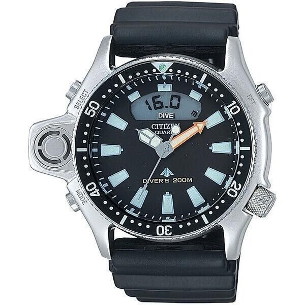 Citizen Promaster Aqualand JP2000-08E Black Mens Analogue-Digital Watch | WatchCharts Marketplace