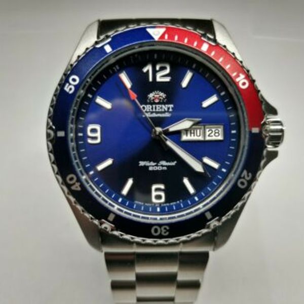 Orient Mako 2 II Blue Automatic 200m Divers Watch FAA2002D9 Great ...