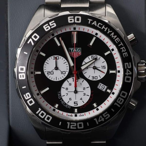 TAG Heuer Formula 1 Men's Black Watch - CAZ101E.BA0842 | WatchCharts ...