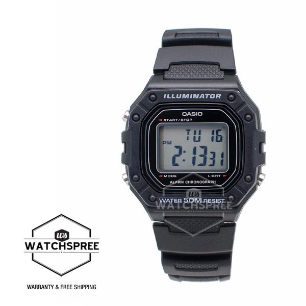 Casio Standard Digital Watch W218H-1A | WatchCharts Marketplace