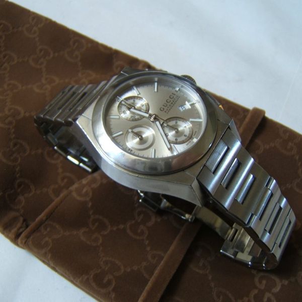 FSOT: Gucci Pantheon Automatic Chronograph Valjoux ETA 7750 Limited ...