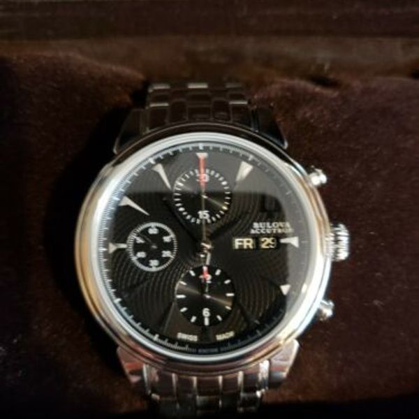 Bulova Accutron Gemini Men's Automatic Chronograph Watch | WatchCharts ...