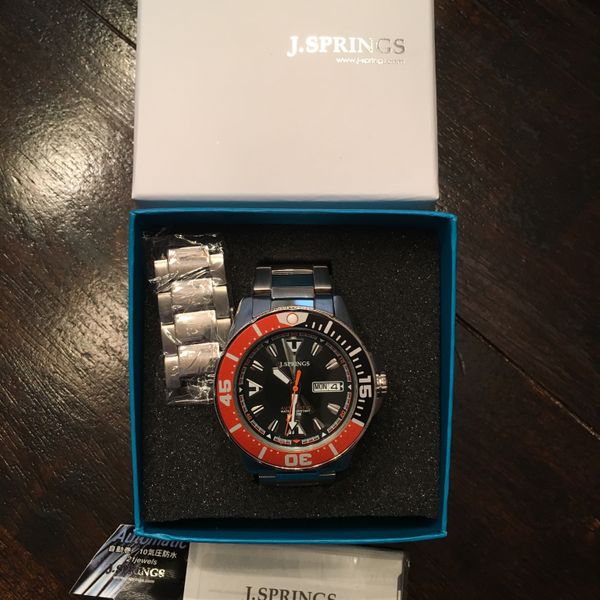 FS: J. Springs (by Seiko) Automatic Diver Watch $55 | WatchCharts