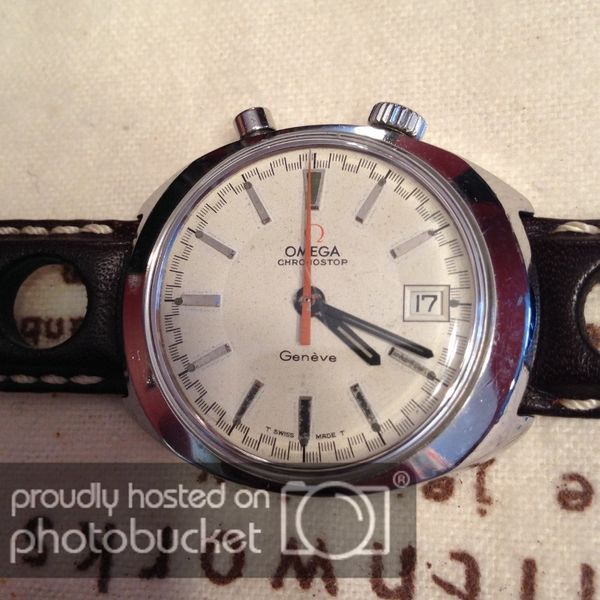 Omega Chronostop (Driver with WHITE Dial!) | WatchCharts