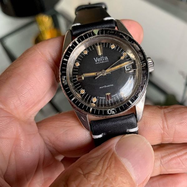 FS: Vintage Vetta Dive Watch With Bakelite Bezel | WatchCharts Marketplace
