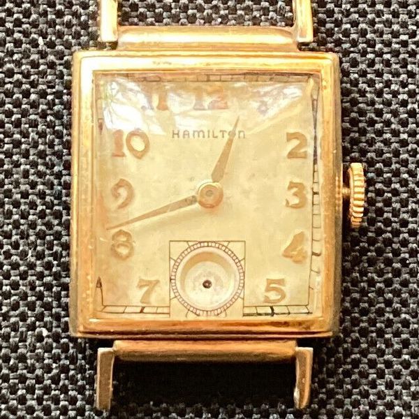 Vintage Hamilton Tank Watch circa 1940s in running condition ...