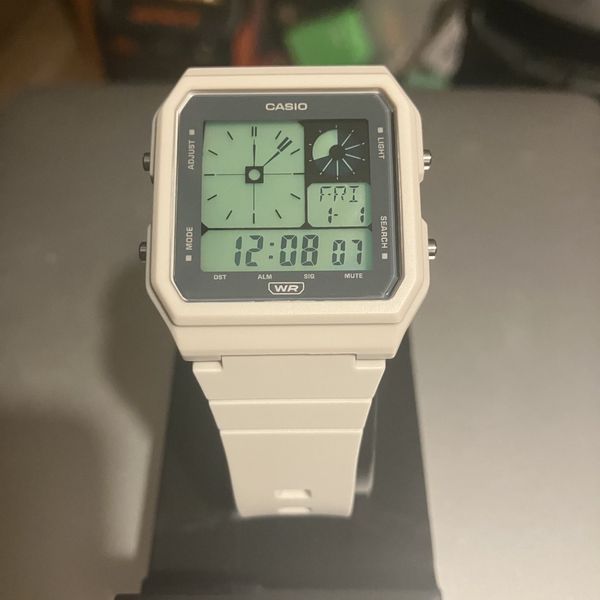 Custom Casio LF20W-8ACF Illuminator with Glow in the Dark Mod; used ...